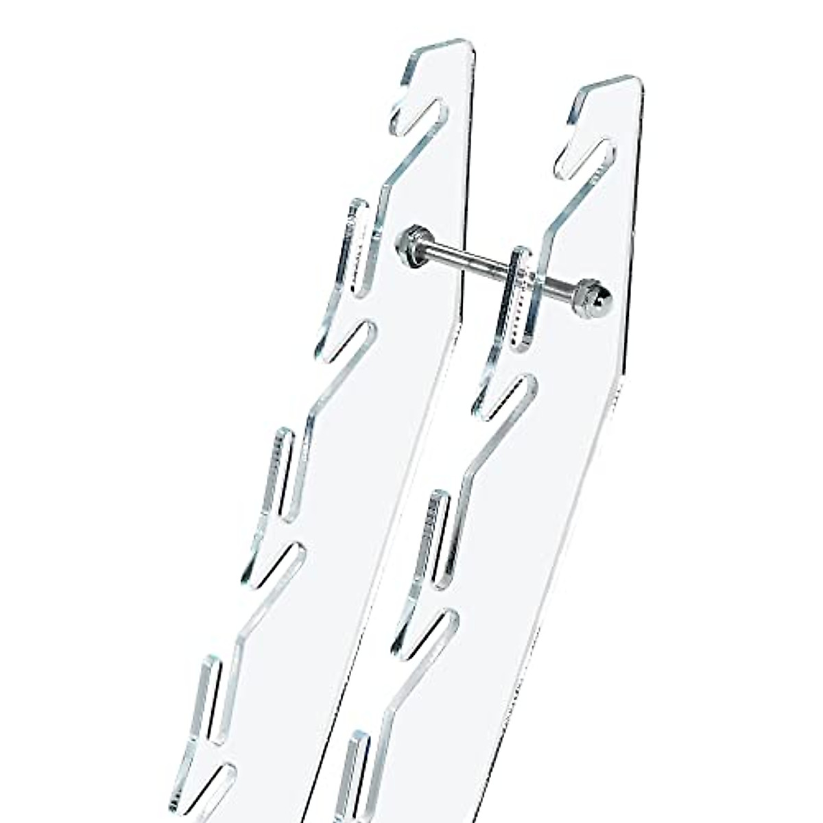 STAUBER Best Acrylic Baseball Cap Rack and Hat Storage Display Holder Stand (Clear)