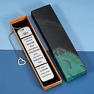 Inspirational Gifts for Women Bookmarks for Book Lovers Birthday Gifts for Son Friends Teens Boys Christmas Gifts for Students Women Men Friends Valentines Graduation Back to School Stocking Stuffers