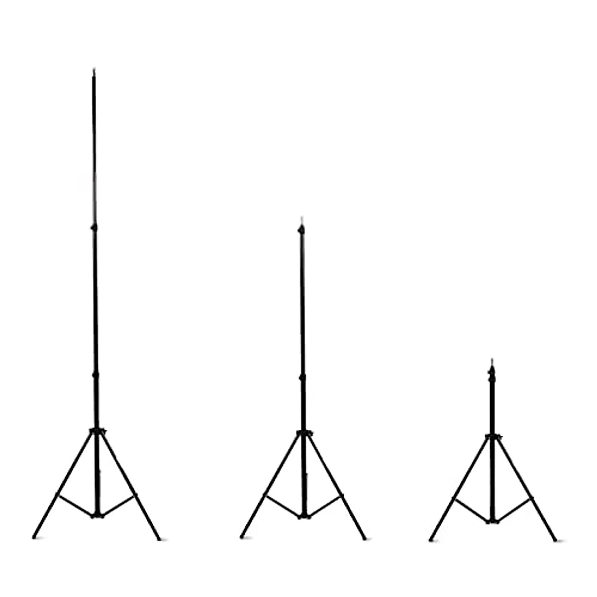 Amazon Basics Aluminum Light Photography Tripod Stand with Case - 2.8 - 7 Feet, Black