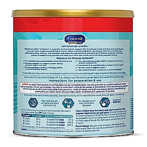 Enfamil NeuroPro EnfaCare High Calorie Premature Baby Formula, Milk-Based with Iron, Brain-Building DHA, Vitamins & Minerals for Immune Support, easy-to-digest proteins, Baby Milk, 23 Oz Can, 4 Count