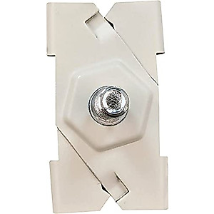 Panavise 863W CCTV T-Bar Ceiling Clip Base (Cream)