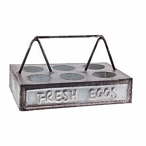 Metal 6 Egg Holder for Fresh Eggs