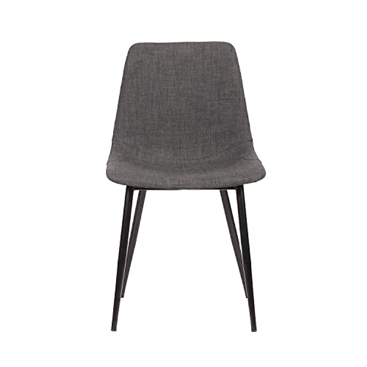 Armen Living Monte Dining Chair, Standard, Charcoal
