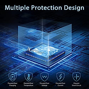 Artman Hero 11/10 Battery 3-Pack and 3-Channel Hero 11/10/9 Battery Charger for GoPro Hero 9/10/11 Black,Compatible with GoPro Hero 11/10/9 Battery and Charger