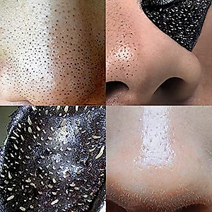 Blackhead Remover Mask, Black Peel Off Mask With Brush, Charcoal Face Mask For Nose Blackhead Remover, Blackhead Mask For All Skin Types