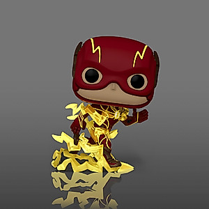 Funko Pop! Movies: DC - The Flash, The Flash Glow in The Dark, Amazon Exclusive