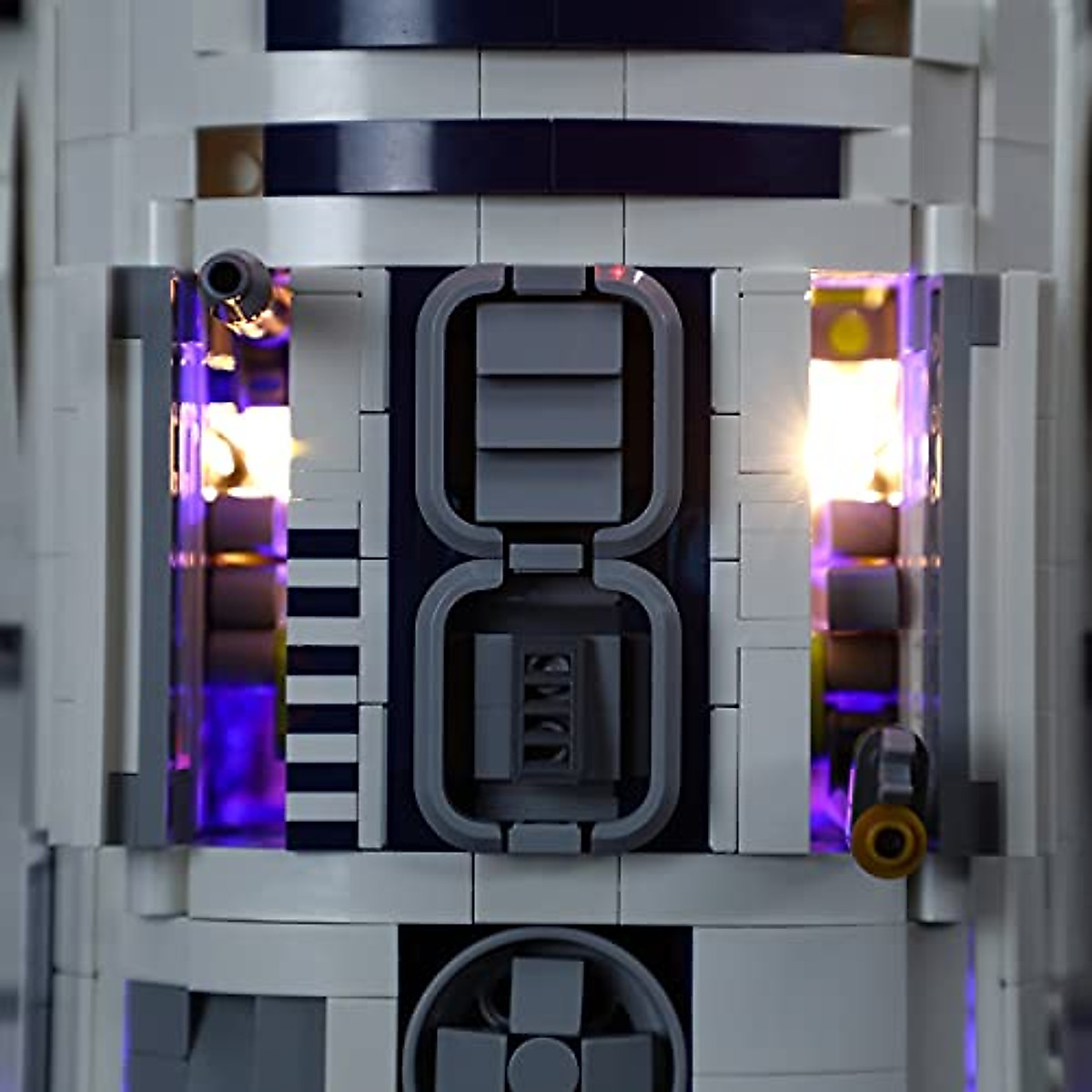 LIGHTAILING Light Set for R2-D2 75308 Collectible Building Toy Building Blocks Model - Led Light kit Compatible with Lego 75308 - Not Include The Model