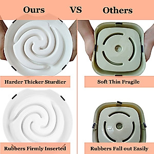 PETDURO Slow Feeder Dog Bowls for Large Dogs 4 Cups - Heavy Duty Dog Food Bowls for Medium Sized Dog - Maze Puzzle Slow Feeding Dog Bowl Accessories Stuff to Slow Down Eating for Fast Eaters