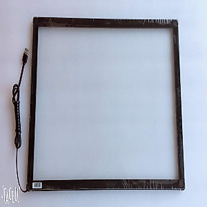 20 Inches 16:9 Ratio 10 Touch Points IR Touch Frame Panel,Touch Screen Overaly Kit with Glass Plug&Play