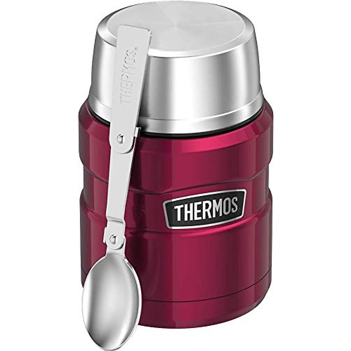 Thermos Stainless King Food Flask - 470 ml, Raspberry