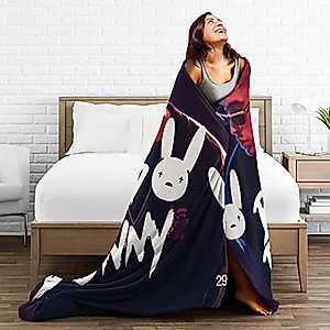 GUANLI Blanket,3D Print Soft Throw Blankets Ultra Warm Blanket Flannel All Seasons Blankets for Sofa Bed Travel and