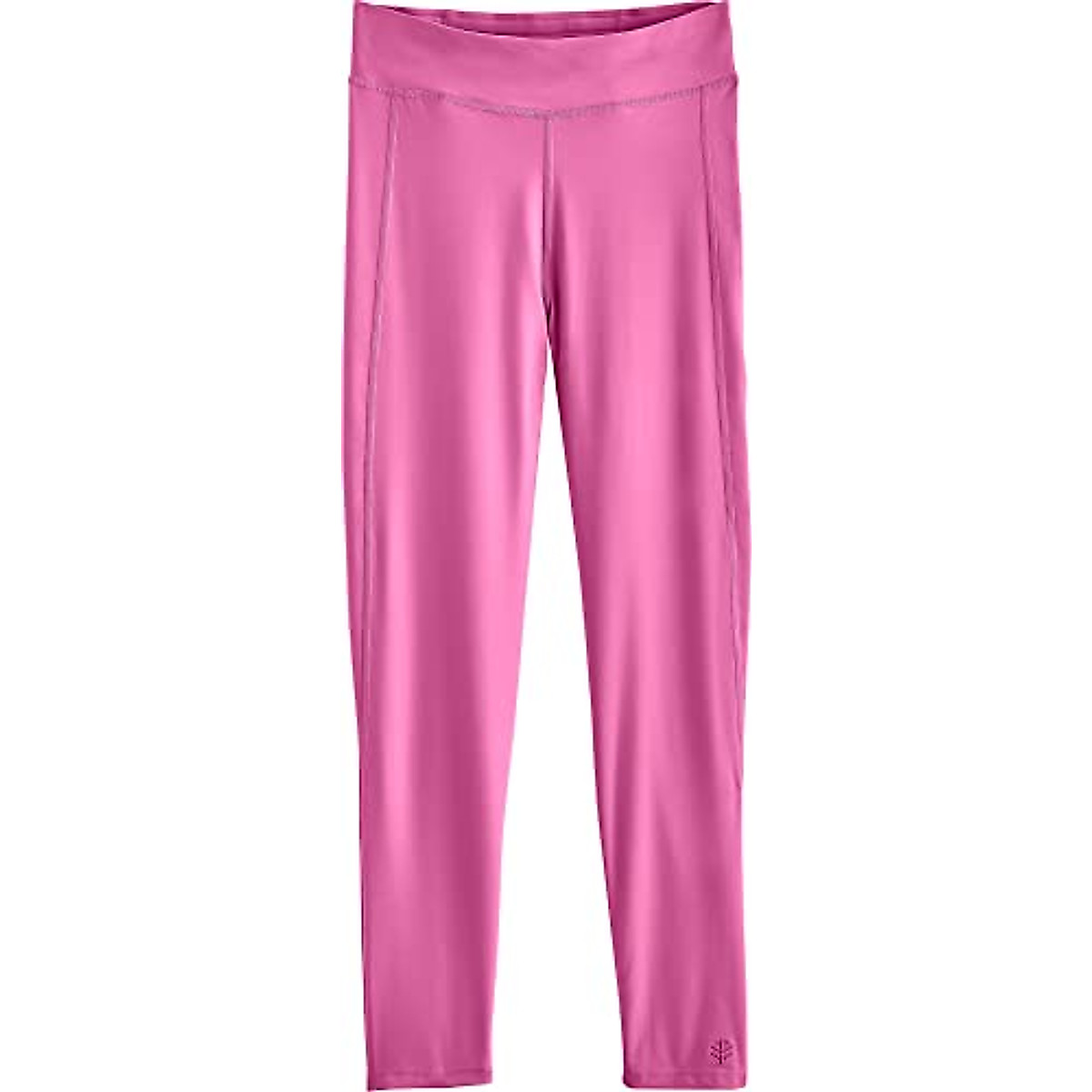 Coolibar UPF 50+ Kid's Sunray 360 Swim Leggings - Sun Protective (Medium- Tropical Orchid)