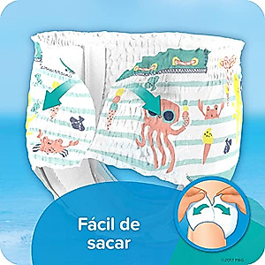 Pampers Splashers Swim Diapers Disposable Swim Pants, Medium (20-33 lb), 11 Count