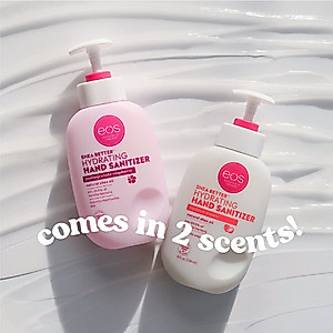 eos Shea Better Hand Sanitizer- Pomegranate Raspberry, Kills 99.9% of Harmful Bacteria, Instantly Moisturizes, 8 fl oz