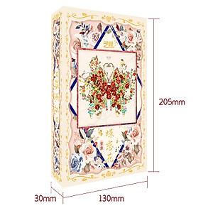 MU 3D Metal Puzzle Model Kits for Adult Flower and Butterfly D-Sunset, Assembled Metal Insects Puzzles for Beginner to Build, Birthday Xmas Gifts Brain Teaser DIY Set Home Decor