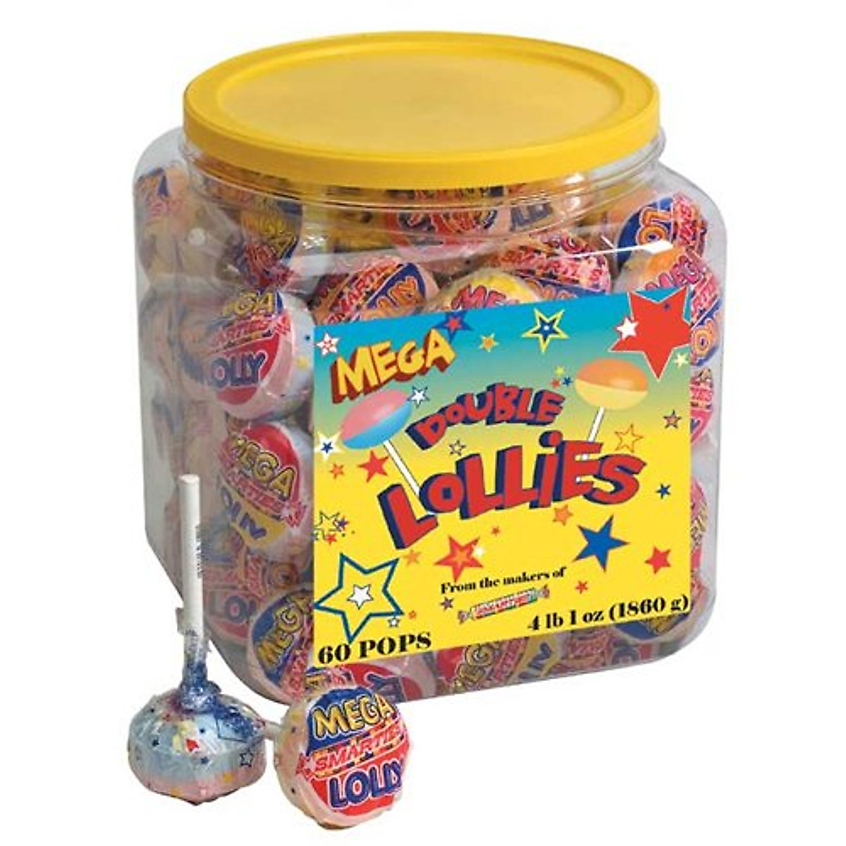 Mega Double Lollies 60ct