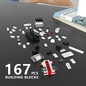 A New Hope Tantive IV Building Kit, Rebel Blockade Runner Famous Movie Model, Space Wars Building Set, Awesome Gift and Movie Collectible Building Toy for Fans and Kids (167 Pieces)