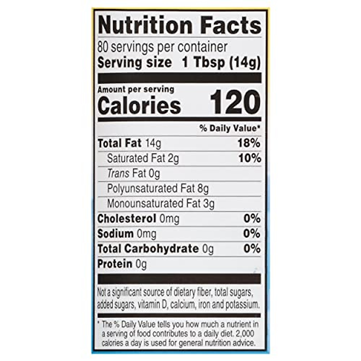 Crisco Pure Vegetable Oil, 40 Fluid Ounce