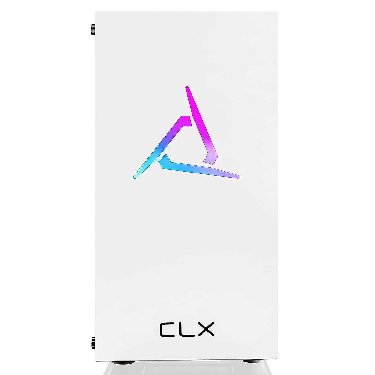 CLX Set Gaming PC - AMD Ryzen 5 5600 3.5GHz, Radeon RX 6400, 1TB NVMe M.2 SSD, 16GB DDR4 Black Memory, CPU air Cooler, WiFi, Windows 11 Home, White