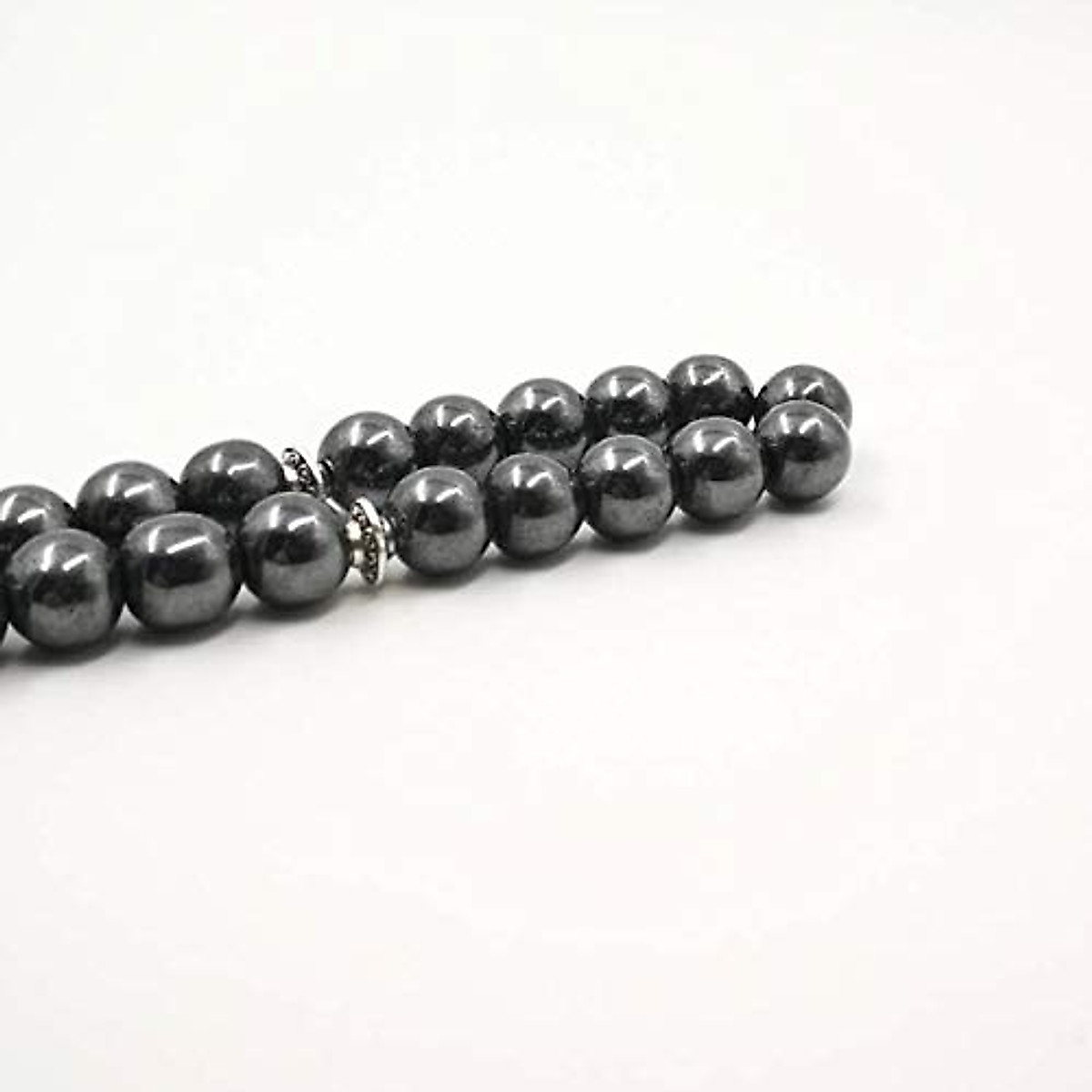 ALBASHAN Tasbih Natural Hematite muslim prayer bead misbaha Islamic Eid Adha Gift