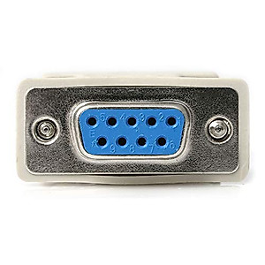 StarTech.com DB9 RS232 Serial Null Modem Adapter - F/F - Null modem adapter - DB-9 (F) to DB-9 (F) - NM9FF