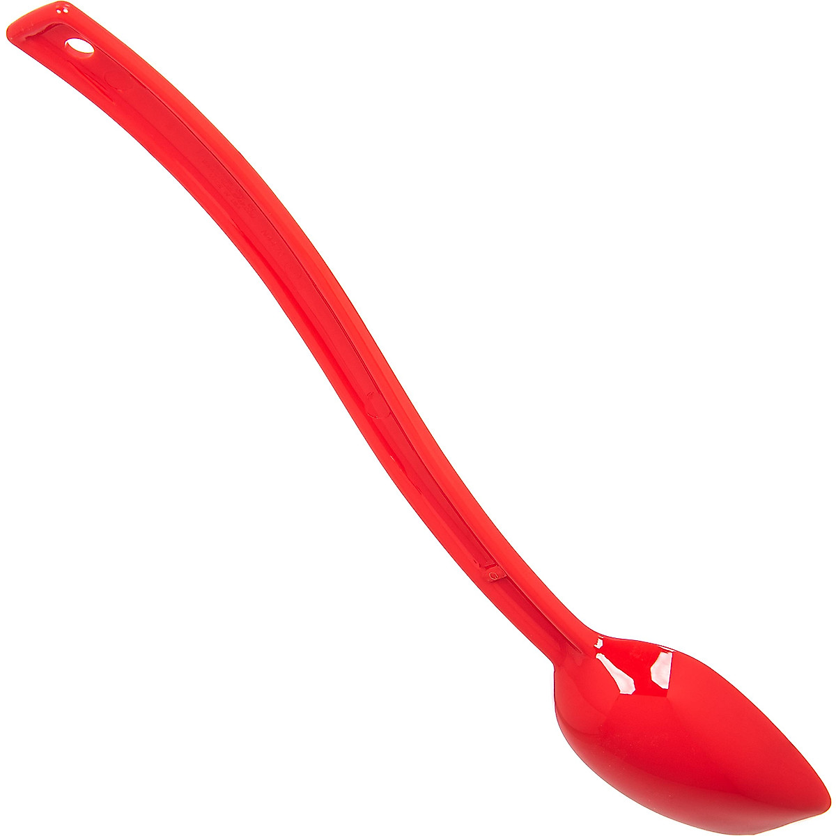 Carlisle FoodService Products 447005 Solid Buffet / Salad Serving Spoon, 0.8 oz, Red