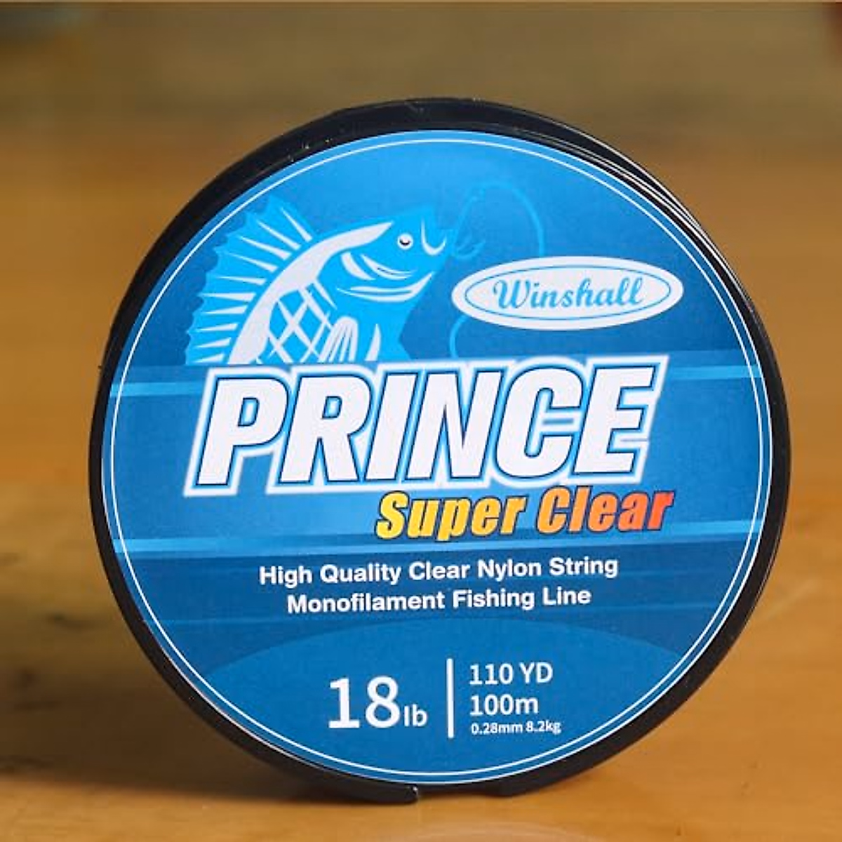 Winshall 100m Fishing Line Nylon String Cord Clear Fluorocarbon Strong Monofilament Fishing Wire 1PCS