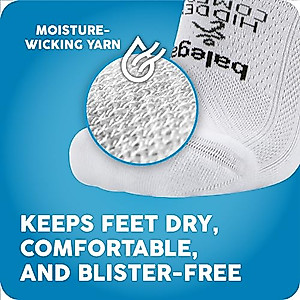 Balega Hidden Comfort Performance No Show Athletic Running Socks for Men and Women (1 Pair), Black, Small