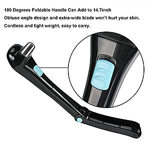 SLEE Electric Men's Back Hair Shaver Remover Body Trimmer Razor Self Groomer Shave