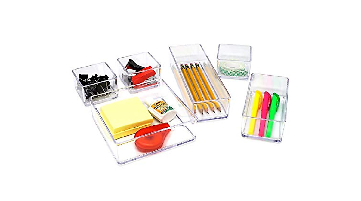 Isaac Jacobs 6-Tray Acrylic Organizer - Declutter Your Space