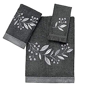 Avanti Linens - 3pc Towel Set, Soft & Absorbent Cotton Towels (Madison Collection)
