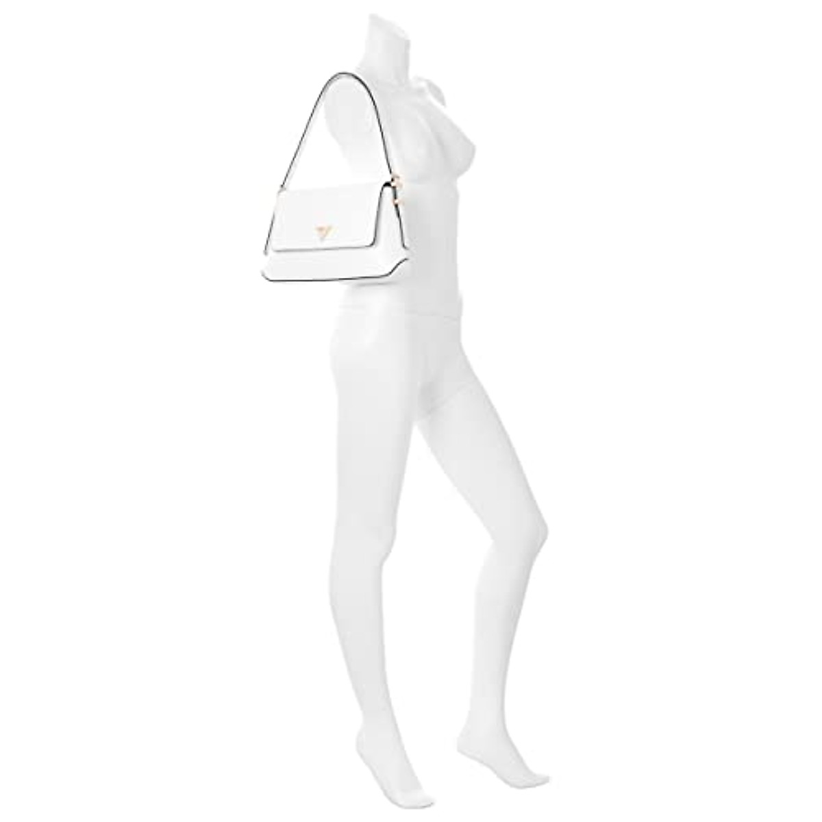 GUESS Desideria Flap Shoulder Bag, White