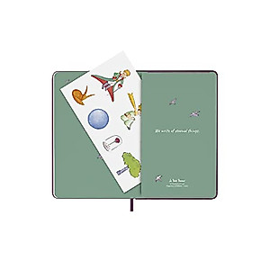 Moleskine Limited Edition Le Petit Prince 12 Month 2023 Weekly Planner, Hard Cover, Pocket (3.5" x 5.5"), Fly