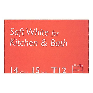 Philips 141507 Linear Fluorescent 14-Watt 15-Inch T12 Soft White Light Bulb