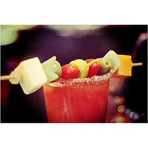 Rokz Rimming Salts Set of 2 Tins | Bloody Mary Salt and Lime Margarita Salt | One Each | Contains 2, 4 Ounce Tins, 8 Ounces Total.