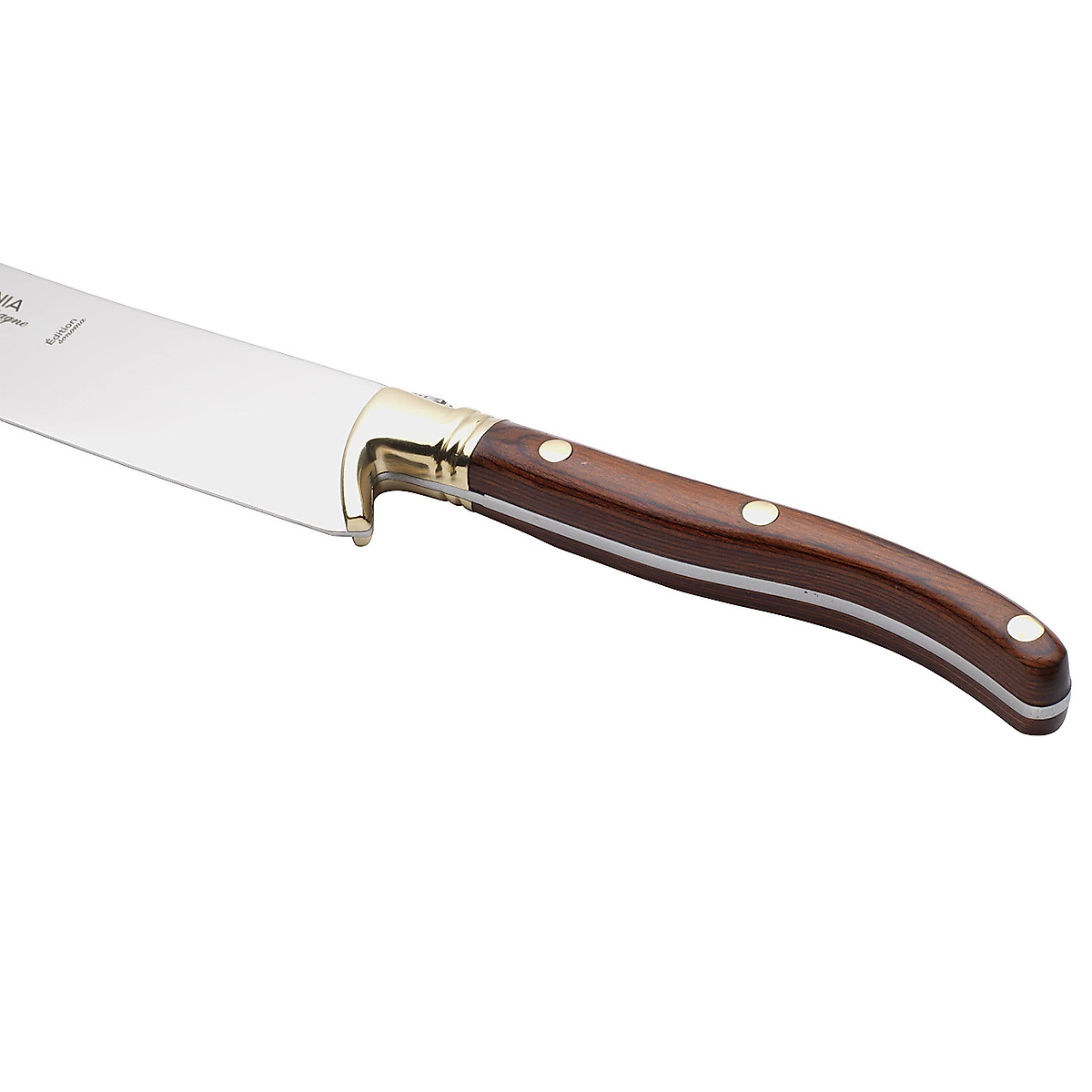 California Champagne Saber Company - Rosewood - Handmade Sword Made in Laguiole French Style - Packaged in Elegant Oakwood Crate - Luxurious Champagne Knife Bottle Opener