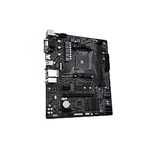 Gigabyte A520M S2H (AMD Ryzen AM4/MicroATX/4+3 Phases Digital PWM/Gigabyte Gaming GbE LAN/NVMe PCIe 3.0 x4 M.2/3 Display Interfaces/Q-Flash Plus/RGB Fusion 2.0/Motherboard)