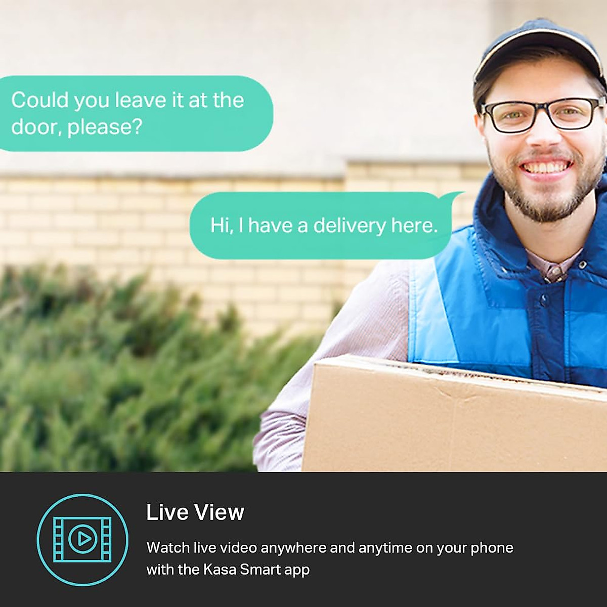 Kasa 4MP 2K Security Camera Outdoor Wired, IP65, Starlight Sensor & 98 Ft Night Vision, Motion/Person Detection, 2-Way Audio w/Siren, Cloud/SD Card Storage, Alexa &Google Assistant Compatible(KC420WS)