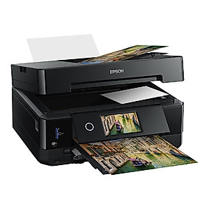 Epson Expression Premium XP-7100 Wireless Color Photo Printer with ADF, Scanner and Copier, Black