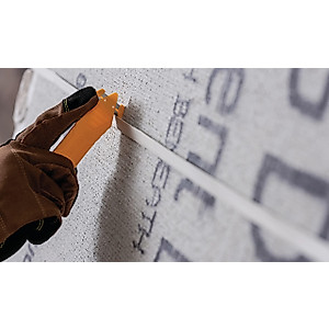 OLFA Disposable Concealed Blade Safety Knife, 10 Knives (SK-15/10) - Disposable Multi-Purpose Safety Box Cutter w/Concealed Blade, Tape Splitter, & Non-Slip Ergonomic Handle (10 Pack)