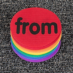 Carpet Mark-Its™ - Beginning Sight Words - 25 Carpet Spots