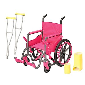 Kindred Hearts Dolls 18" Wheel-Chair & Accessories (Amazon Exclusive)