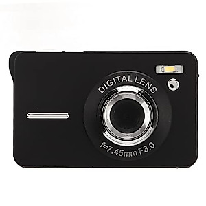 Digital Camera, 56MP Small Digital Camera, 2.7 Inch 4K Anti Shaking 20x Zoom 56MP Image 4K Video Digital Camera for Photography CDF6