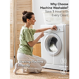 Poboton Area Rugs for Bedroom Living Room, 4X6 Ft Grey Fluffy Washable Rug, Modern Shaggy Carpets Fuzzy Rug for Kids Boys Girls Dorm Nursery Home Decor Aesthetic, Upgrade Anti-Skid Durable