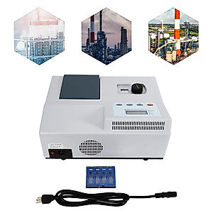 Spectrophotometer 6Nm 721 Digital Spectrophotometer Lab Spectrophotometer Visible Wavelength Range 350-1020Nm Wave Digital Lab Spectrophotometer Equipment
