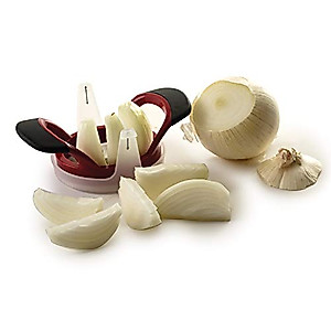 Norpro Grip EZ Fruit Wedger, 8 Sections, Red