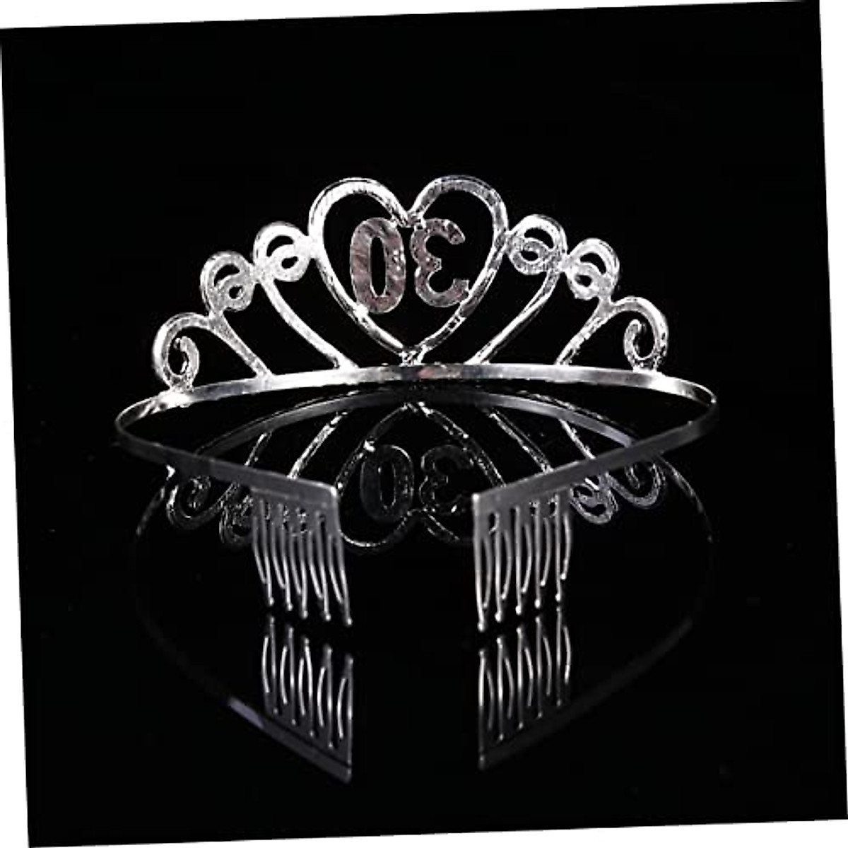 Mikinona 1pc Jewel Headbands for Women Bridal Headpieces for Wedding Rhinestone Belts for Women 60th Birthday Headpiece Headbands Crystal Diamond 60 Birthday Tiara and Sash Hair Crown Gift