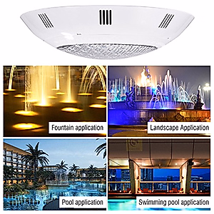Swimming Pool Light with Remote | 12V 360LED RGB Multi-Color Underwater Light | Waterproof IP68 | Suitable for Aquarium, Garden, Wedding, Party