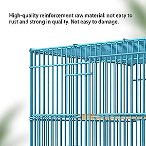Tyoo Bird Cage Pet Supplies Suitable for Small Birds Used As a Nest for Homing Pigeons Suitable for Most Bird Cages Assembled and Cleaned (Size : 352526cm/13.78" 9.84" 10.24")