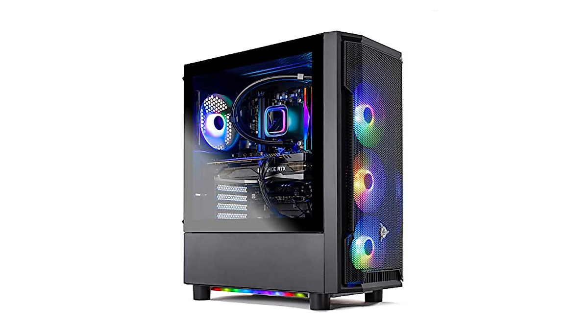 Skytech Gaming Skytech Shadow Gaming PC Desktop – AMD Ryzen 5 7600X 4.7 ...